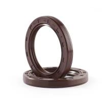 China Shaft 3 Lips NBR/FKM Rubber materia  Seal Spring with Corrugated Thread Tg4 Oil Seal customized package for sale