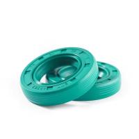 China Shaft 3 Lips NBR/FKM Rubber materia  Seal Spring with Corrugated Thread Tg4 Oil Seal customized package for sale