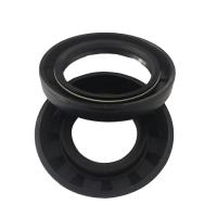 China Shaft 3 Lips NBR/FKM Rubber materia  Seal Spring with Corrugated Thread Tg4 Oil Seal customized package for sale