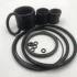 China Manufacturer Custom OEM FKM Rubber Quad X Ring for sale