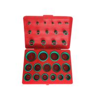 China AS568 382PCS Excavator Seals FKM O Rings Box FKM Material Rubber O Ring Repair Box for sale