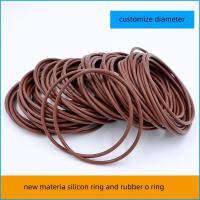 China Silicone VMQ Standard Rubber O Ring Valve Cover Gasket for sale