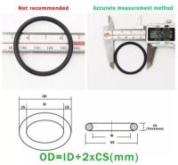 China Rubber O Ring Seal FPM EPDM PTFE Silicon NBR FKM Flat for sale
