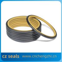 China PTFE Guide Ring Seal Hydraulic Shaft Piston Rod Seal High Temperature Wear Resistant Sealing Ring for sale