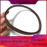 China Custom FKM Fluorine Rubber Oil Seal Brown Oil Resistant Fluorine High Temperature Resistant UN/U for sale