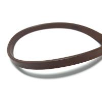 China Custom FKM Fluorine Rubber Oil Seal Brown Oil Resistant Fluorine High Temperature Resistant UN/U for sale