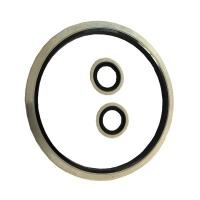 China Bonded Flat Washer Rubber Gasket Combination Gasket for sale