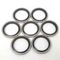 China Rubber EPDM NBR Customized Stainless Steel Metal Screw Dowty Sealing Washer for sale