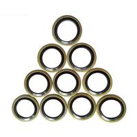 China Custom NBR Oil Resistance Bonded Seal Customized Size Rubber Iron Seal Washer for sale