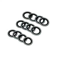 China OEM Seal Carbon Steel Nitrile Rubber Gasket Seals Bonded Sealing Washers for sale