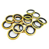 China OEM Seal Carbon Steel Nitrile Rubber Gasket Seals Bonded Sealing Washers for sale