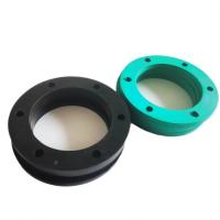 China FKM FPM NBR EPDM HNBR Flat Shape O Rings Hardness 90 Black Color Flat Shape Rubber for sale