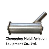 China 321 Stainless Steel Aircraft Spare Parts Hartzell Noise Silencer For Cessna 172R 172S 172R S/N 80001 0n for sale