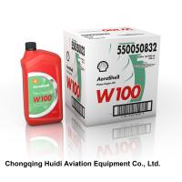 China AeroShell Oil W100 SAE Grade 50 Ashless Dispersant Aircraft Oil 12 Quart/Case for sale