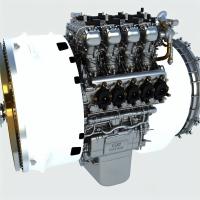China Lycoming IO-540-V4A5 6-Cylinder Aircraft Engine for sale