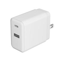 China USB A 15V IPhone 14 GaN Fast Charger Folding Pins PC Fireproof Adapter Compatible for sale