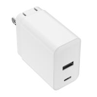 China USB A 15V IPhone 14 GaN Fast Charger Folding Pins PC Fireproof Adapter Compatible for sale