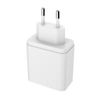 China PC Fireproof EU 2 Port Fast Charger 65W GaN with Power Delivery 15V 2A for sale