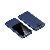 China 10000mAh Portable Power Bank with Built-in Cables PD20W Fast Charging LED Display for sale