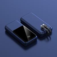 China White 20000mAh PD20W Quick Charge Power Bank with Inbuilt Cables 5A 12V for sale