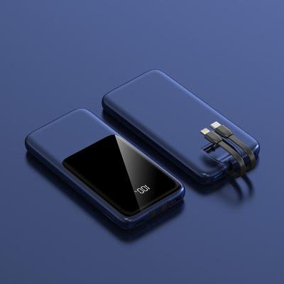 China QC22.5W Micro USB Power Bank Inbuilt Cable 12V Injoinic Quick Charge for sale