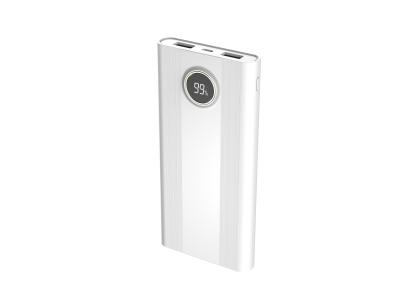 China 10000mAh 20W PD Fast Charging Power Bank with Digital Display Portable Battery Pack for sale