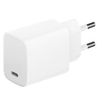 China 30W PD Fast Charger USB C EU Plug 55g AC100-240V Short Circuit Protection for sale