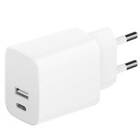 China White Type C Samsung Super Fast Charger 30W USB A QC 3.0 12V 2.5A for sale