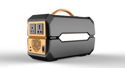 China Portable Power Station 500Wh 650W Pure Sine Wave Inverter with QC3.0 USB and Type-C for sale