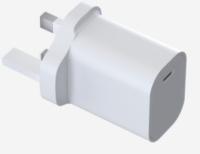 China UK 20W PD USB C Fast Charger 25W Type C Power Adapter White 55g for iPhone Samsung for sale