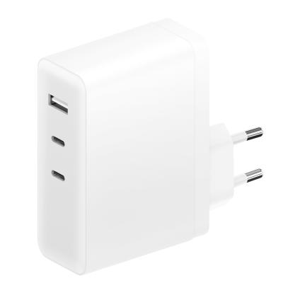 China EU GaN Fast Charger 100W 3 Port USB C QC PD SCP Short Circuit Protection for sale