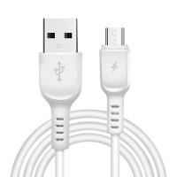 China USB 2.0 A Male to Micro USB Cable 1m 3.3ft Stainless Steel Fast Charging for sale
