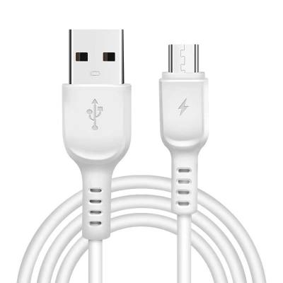 China USB 2.0 A Male to Micro USB Cable 1m 3.3ft Stainless Steel Fast Charging for sale