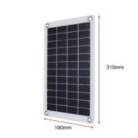 China 8W 16.6V Monocrystalline Solar Panel USB 5V Portable Power Station for Camping for sale