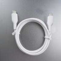 China White 5V 3A 20W Type C Cable TPE Iphone Charger Cable Type C 3.8mm for sale