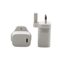 China UK 20W PD USB C Fast Charger 25W Type C Power Adapter White 55g for iPhone Samsung for sale
