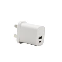 China UK 20W PD USB C Fast Charger 25W Type C Power Adapter White 55g for iPhone Samsung for sale