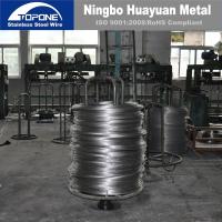 China Topone 316 0.5mm Stainless Steel Wire For Custom Heat Resistant Stainless Steel Compression Spring for sale