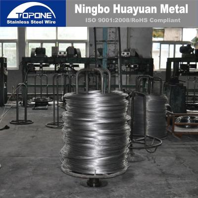 China Topone 316 0.5mm Stainless Steel Wire For Custom Heat Resistant Stainless Steel Compression Spring for sale