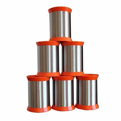 China 304 316 Stainless Steel Wire Spool 0.025mm-0.05mm 1 Micron 5 Micron For Spinning Yarn for sale