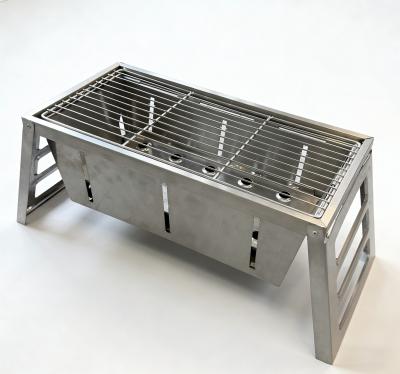 China Durable Barbecue Grill Stainless Steel Wire Mesh For Commercial Outdoor Cooking Heavy Duty Barbecue for sale