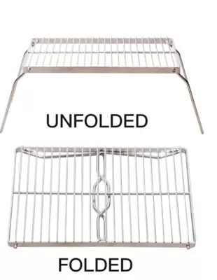 China Folding Campfire Grill | Stainless Steel Wire Formed Camping Grill for sale