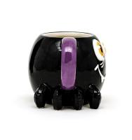 China Earthenware Animal Ceramic Mugs Halloween Designed With 3D Handpaint for sale