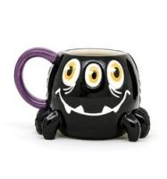 China Earthenware Animal Ceramic Mugs Halloween Designed With 3D Handpaint for sale