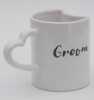 China High Grand Mugs Ceramic Custom Couples 3d Mug For Household Porcelain Mugs 12x8.8x9.8CM for sale