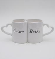 China High Grand Mugs Ceramic Custom Couples 3d Mug For Household Porcelain Mugs 12x8.8x9.8CM for sale