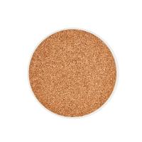 China Customized Logo Round Coasters Cork Base for Bar Drink Home Deco with Gold Rim Ceramic Marble Coaster for sale