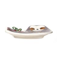 China Children Food-Safe Dinnerware Dinner Kid Set Sapota Baby Fiber Bamboo Plate Dish Food Safety Earthen for sale