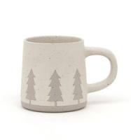 China Coffee Mug Garden Handmade Christmas Coffee Mug Ceramic Stoneware Mugs Gift 3D Silk Print for sale