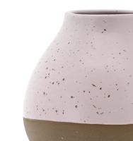 China 8 inch 7 inch 4 inch ceramic flower pots Creative style design ceramic flower vase pink vase for sale
